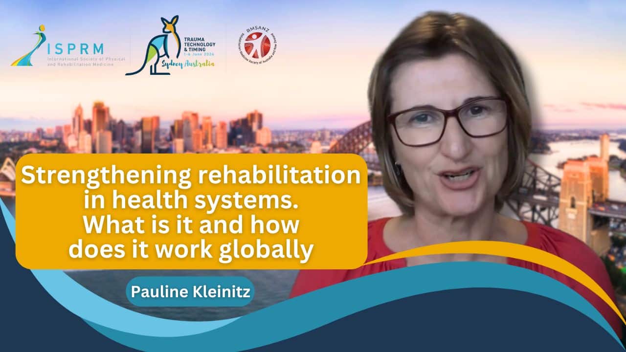 Strengthening rehabilitation in health systems: what is it and how does ...